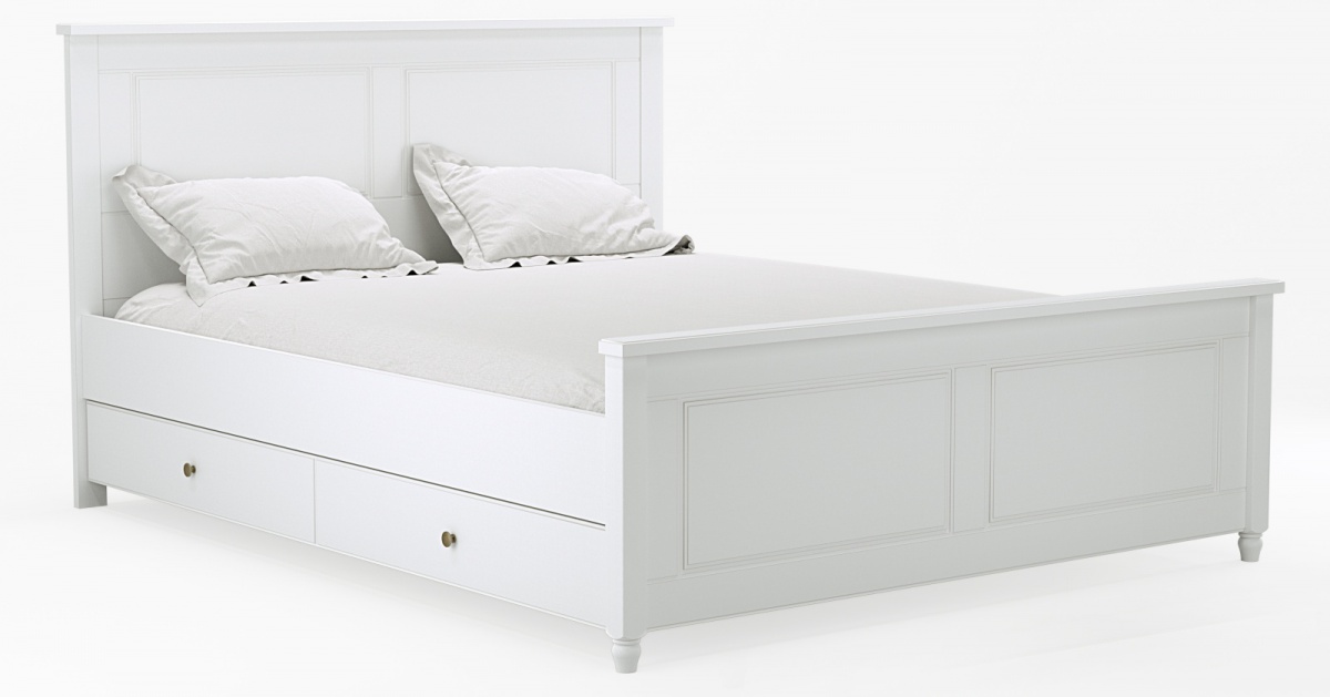 Postel' so zásuvkou Casandra 160x200cm - biela | Nábytok Harmonia ...