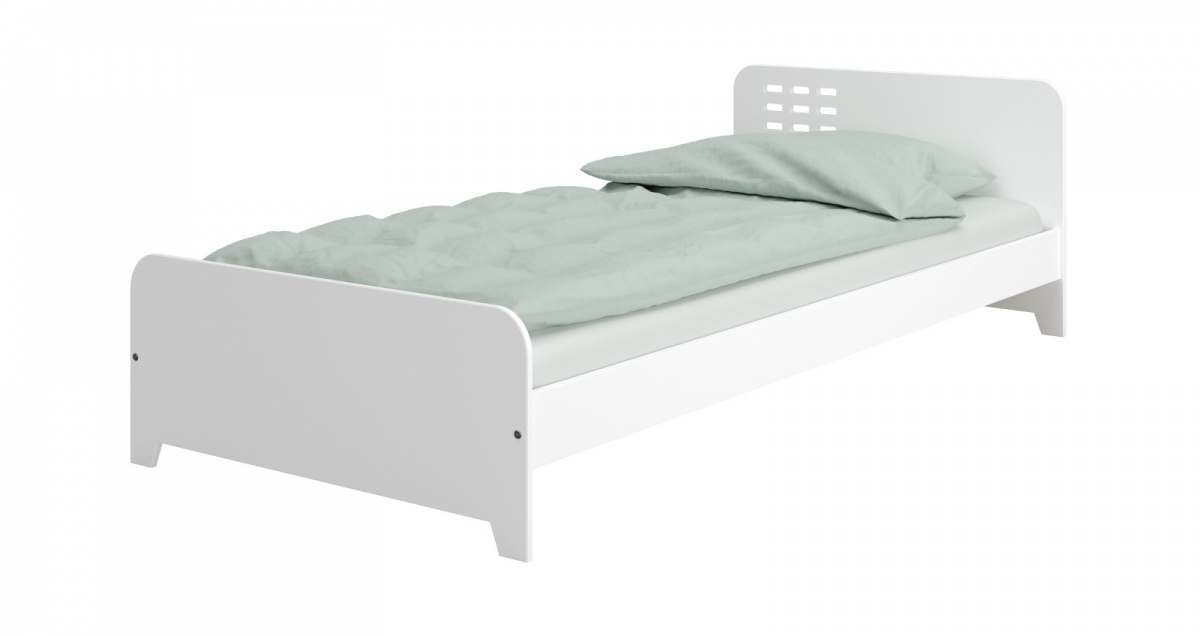 Postel' Simply 90x200cm-biela | Nábytok Harmonia - kvalitný nábytok z ...