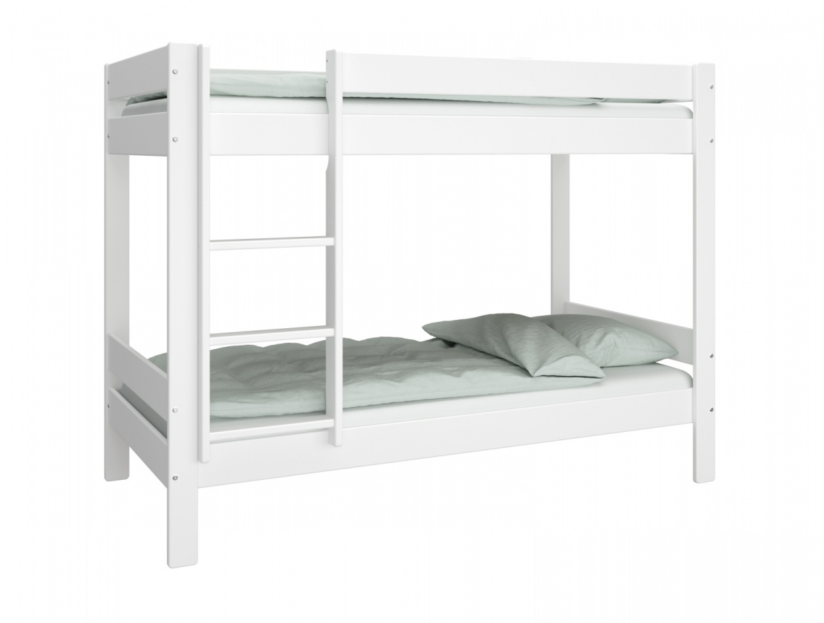 Poschodová posteľ Lazio 90x200cm-biela | Nábytok Harmonia - kvalitný ...