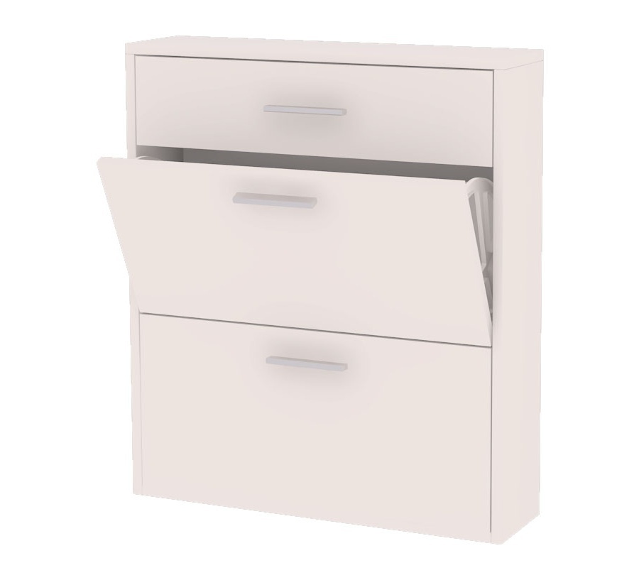 Výklopný botník Rocky II-biely | Nábytok Harmonia - kvalitný nábytok z ...